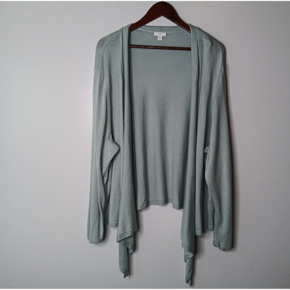 J. Jill | Sweaters | J Jill Cardigan Sweater Womens Plus Size 4x Blue ...
